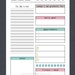 Mini Day Planner Printable Fillable Daily Planner, Weekly Planner, to ...