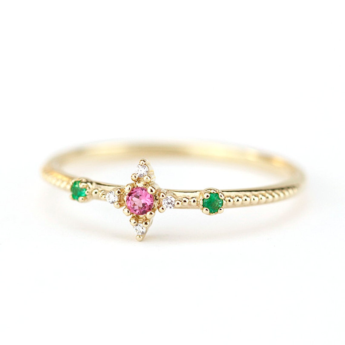 Delicate Engagement Ring Engagement Ring Dainty Ring - Etsy