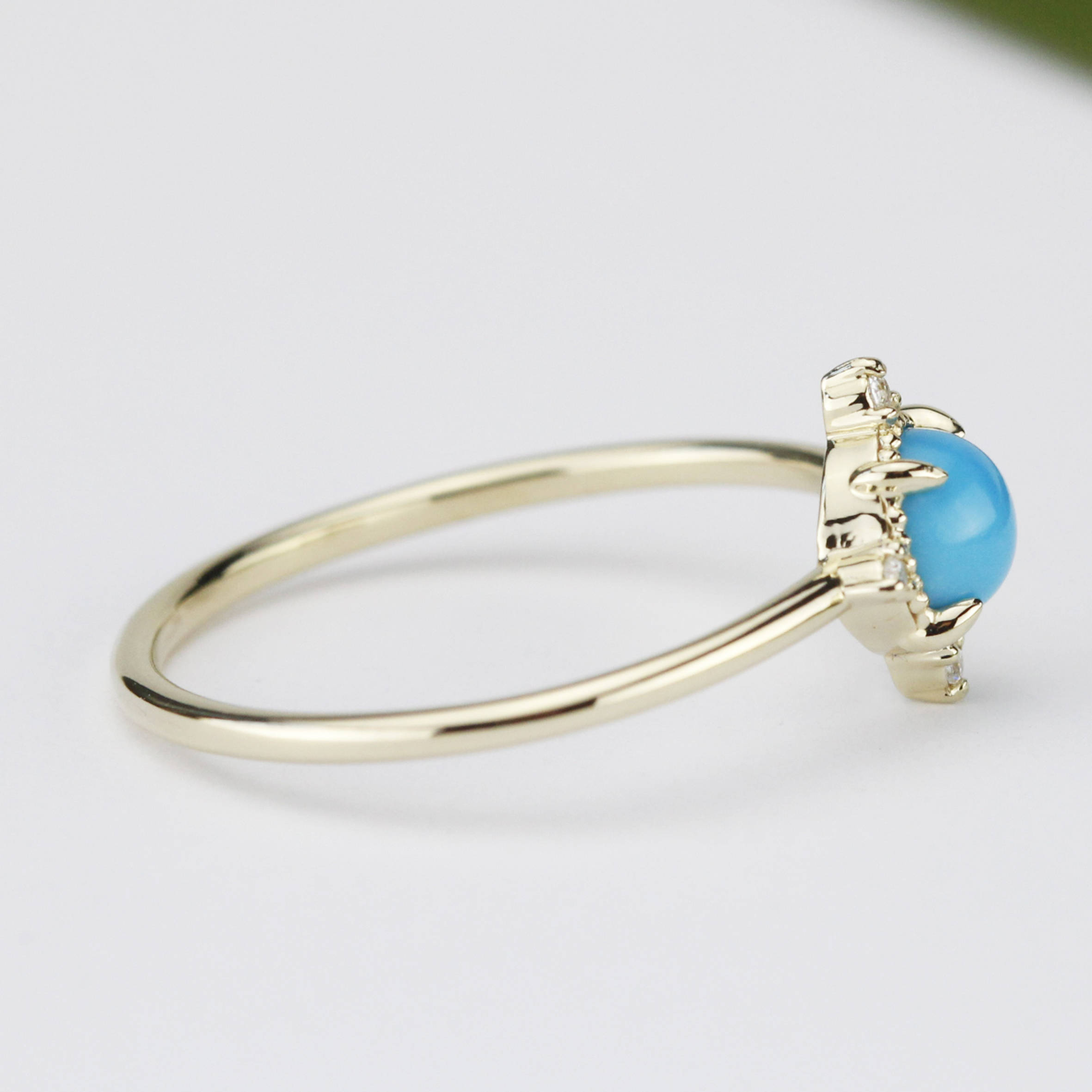 Turquoise Ring Turquoise Ring Gold Turquoise Engagement - Etsy UK