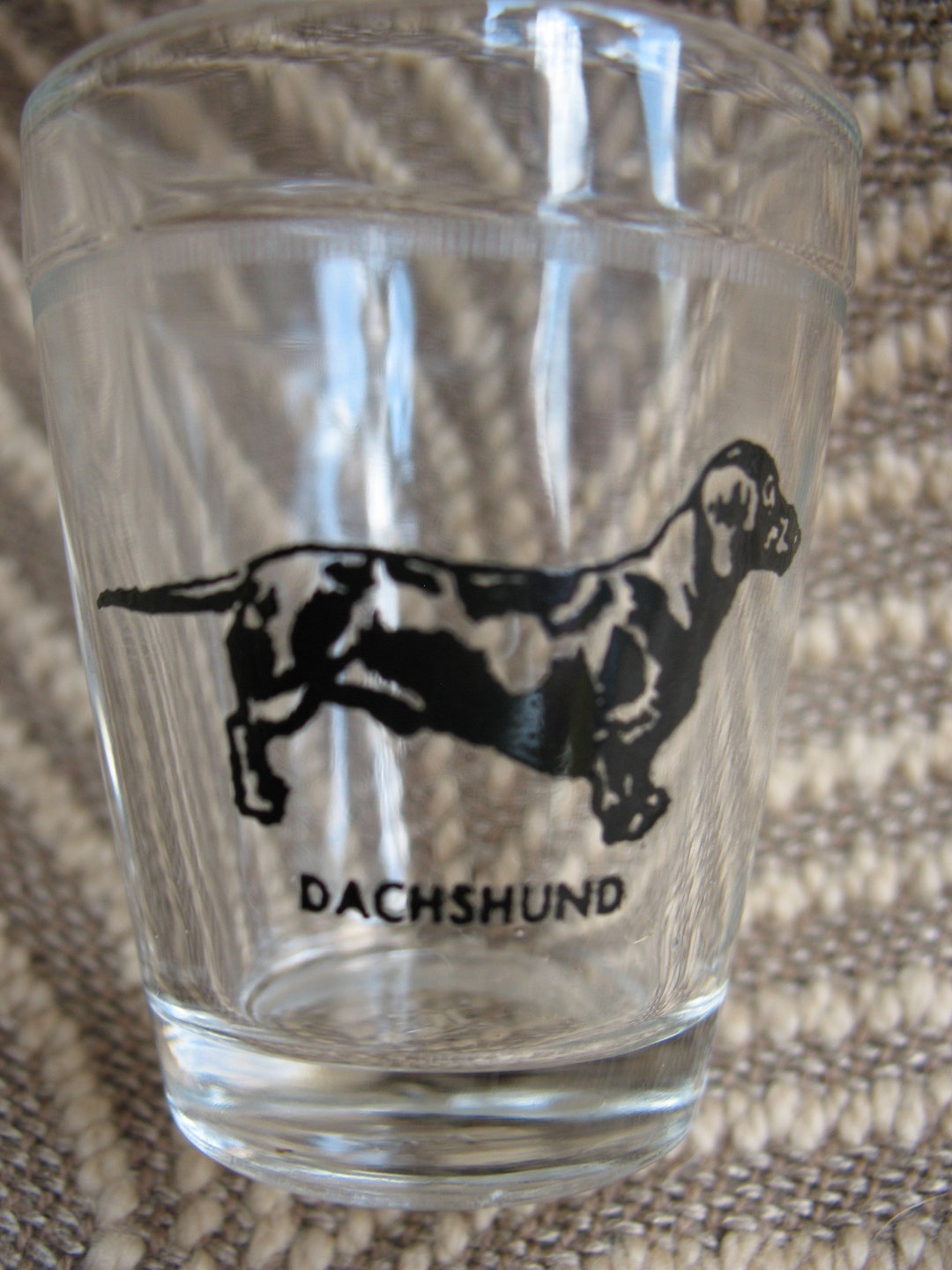 Vintage Anchor Hocking Dog Breed Shot Glass Dachshund - Etsy