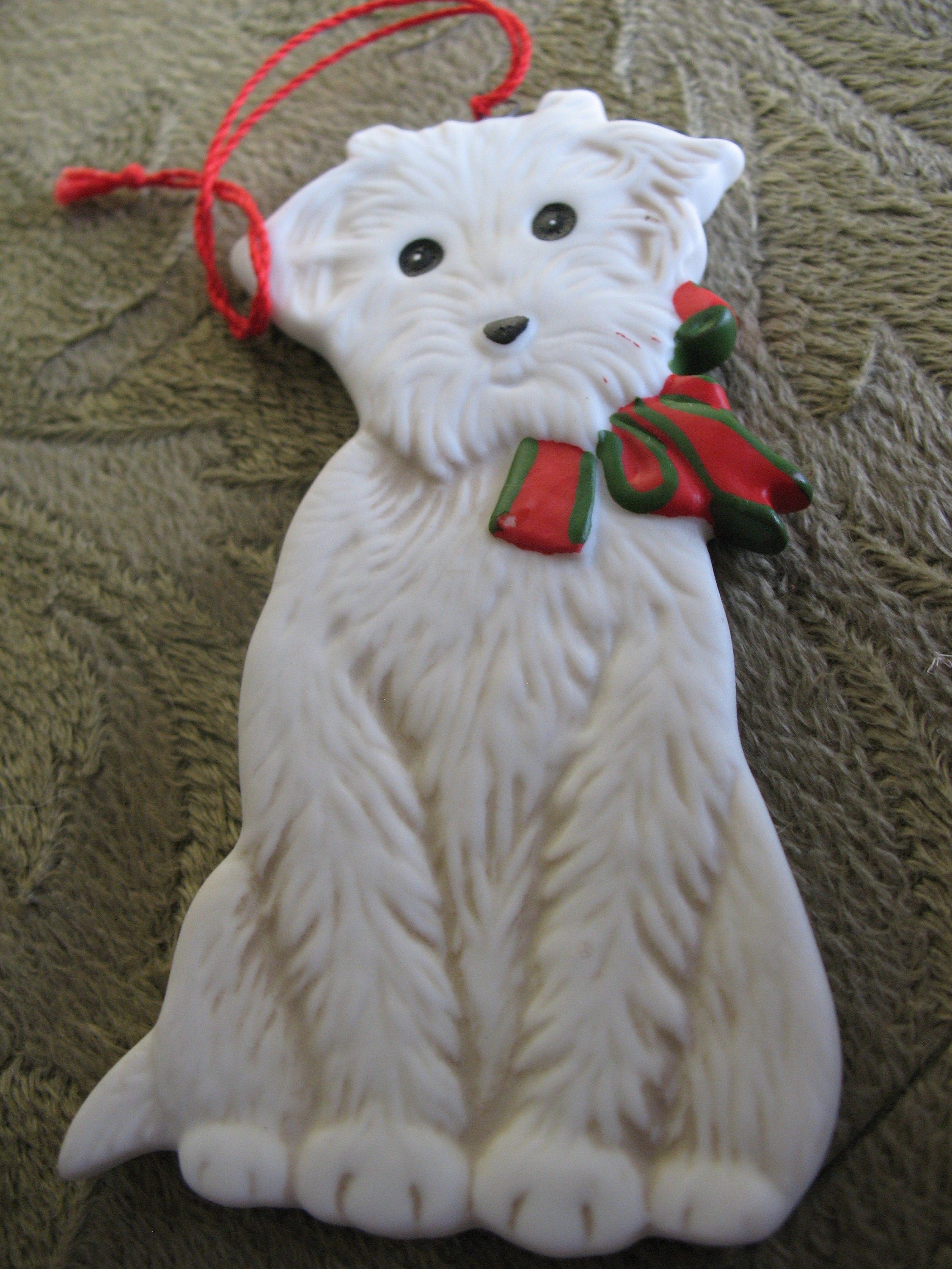 1984 Gordon Fraser Schmid Terrier Ceramic Ornament - Etsy