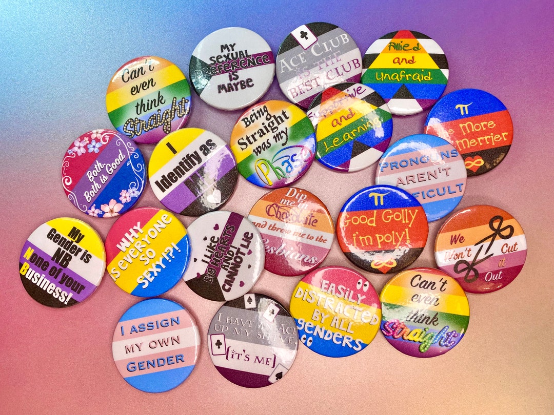 Pride Badges - 38mm - Etsy