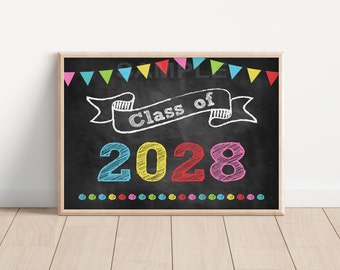 Class of 2028 Sign - Etsy