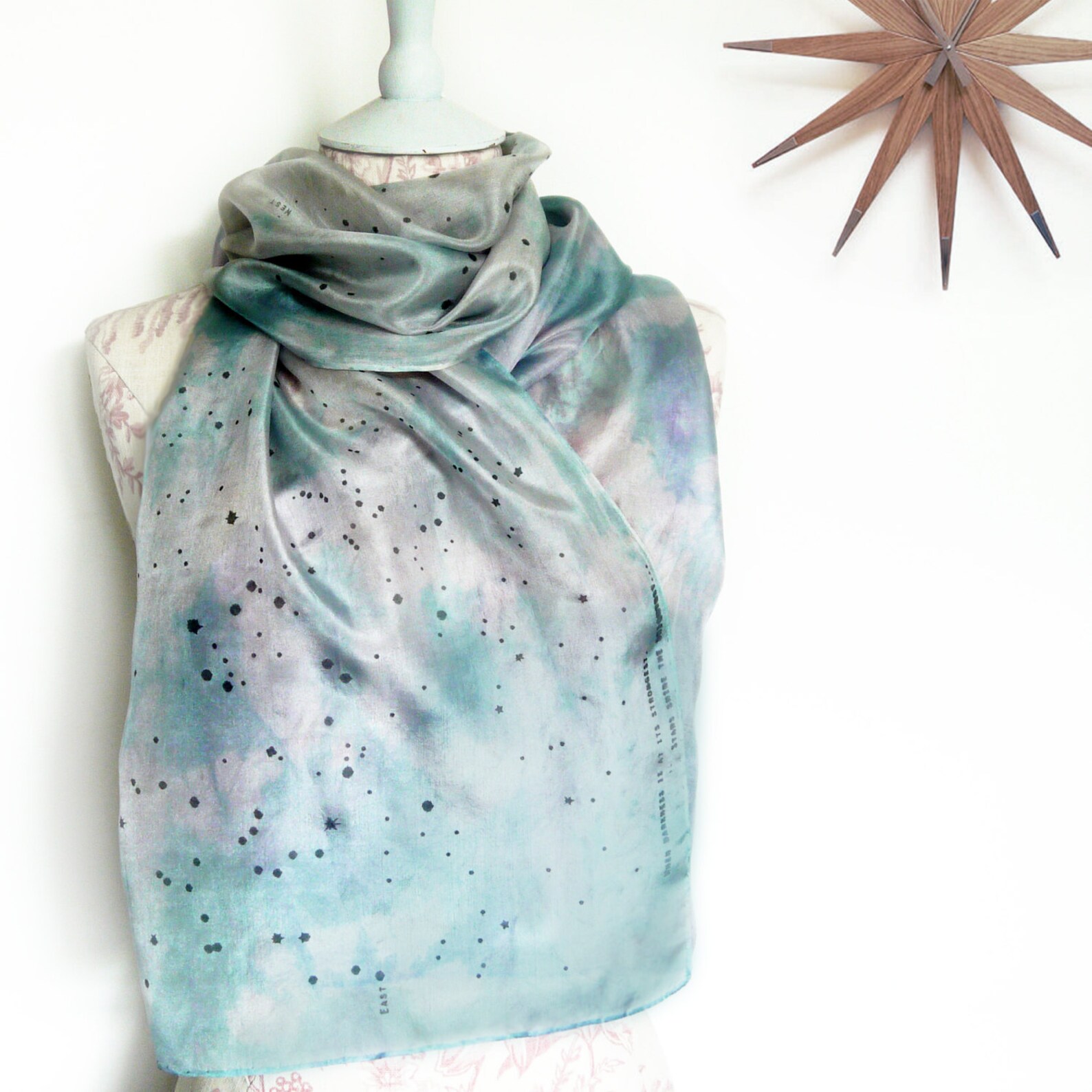 Aurora Constellation Scarf - Etsy