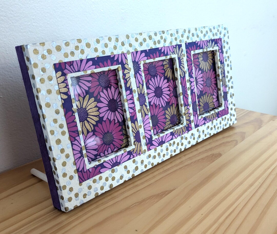 Triple 2.5x3.5 Picture Frame - Etsy