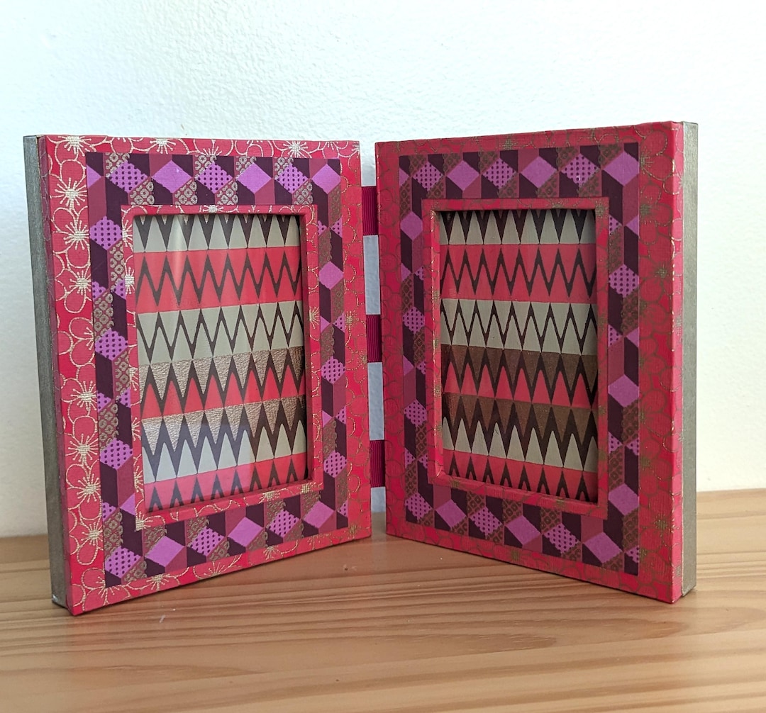 Custom Hinged Double 8x10 Picture Frame - Etsy