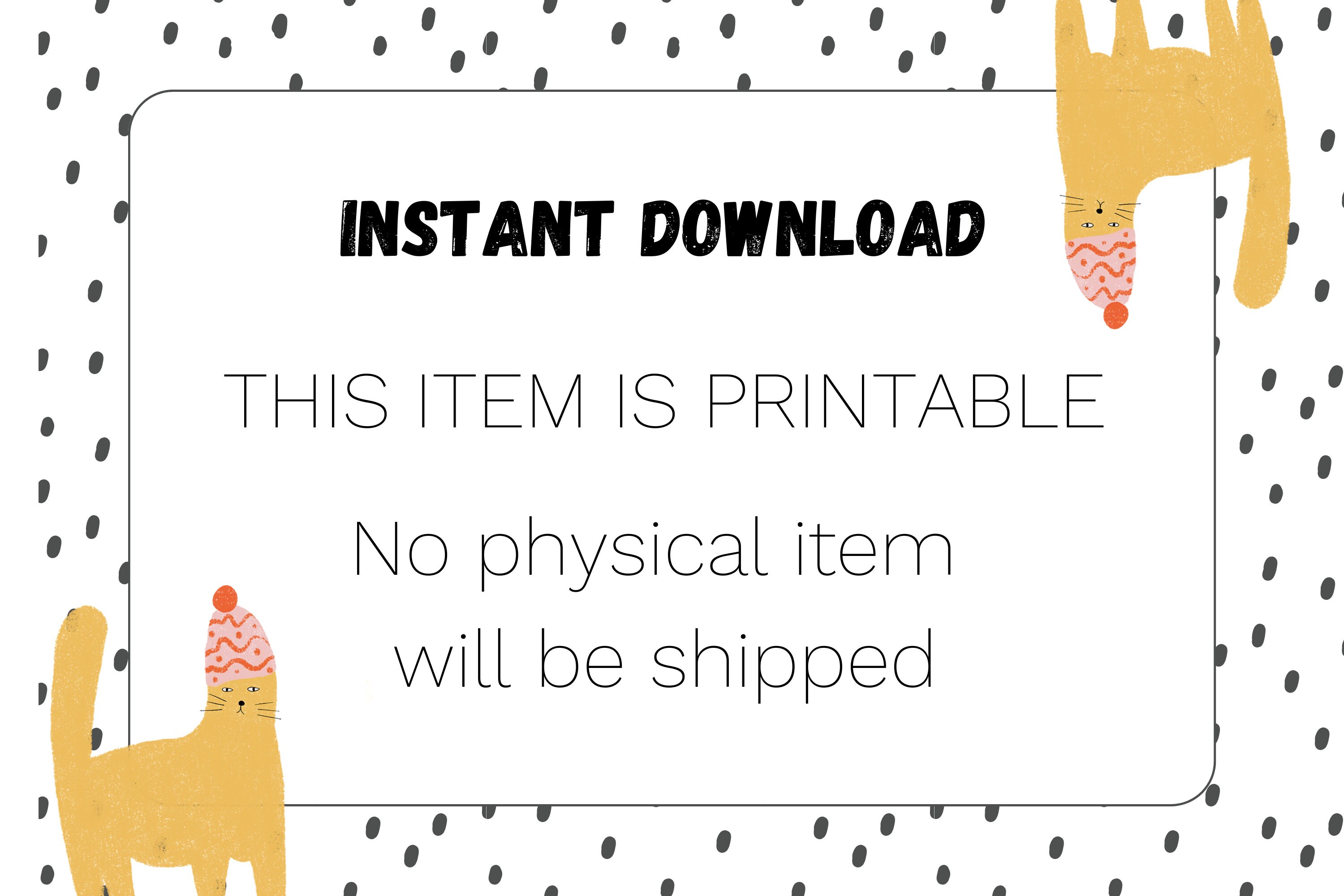 Funny Santa Cat Printable Christmas Card Printable Whimsical - Etsy