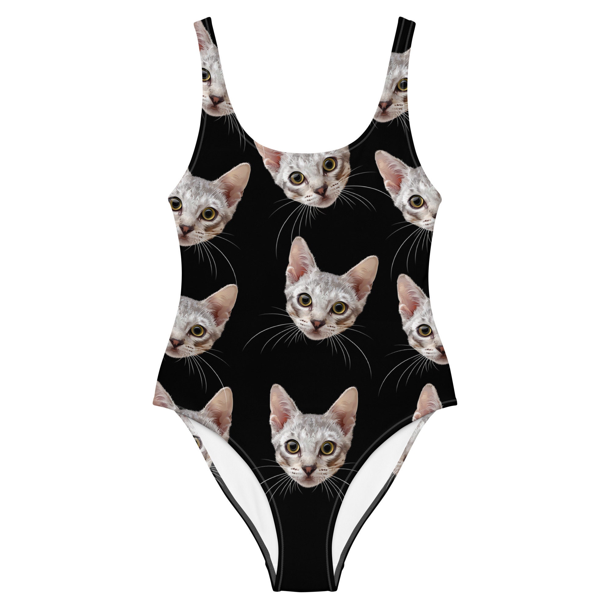 Custom Pet One-piece Swimsuit - Custom Swimsuits for Animal Lovers ...