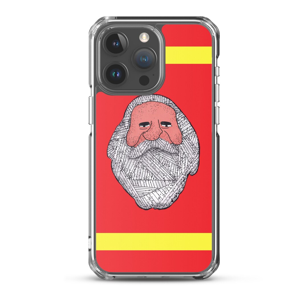Karl Marx Illustration Phone Case, Socialist iPhone Case, Karl Marx ...