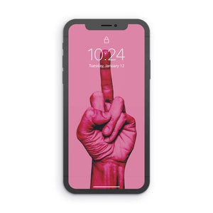 Middle Finger Phone Wallpaper, Offensive Wallpaper, Middle Finger Phone ...