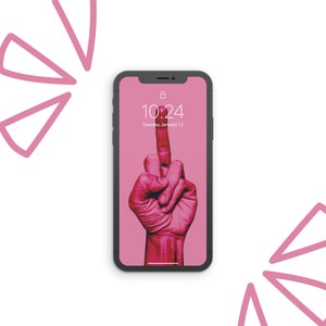 Middle Finger Phone Wallpaper, Offensive Wallpaper, Middle Finger Phone ...