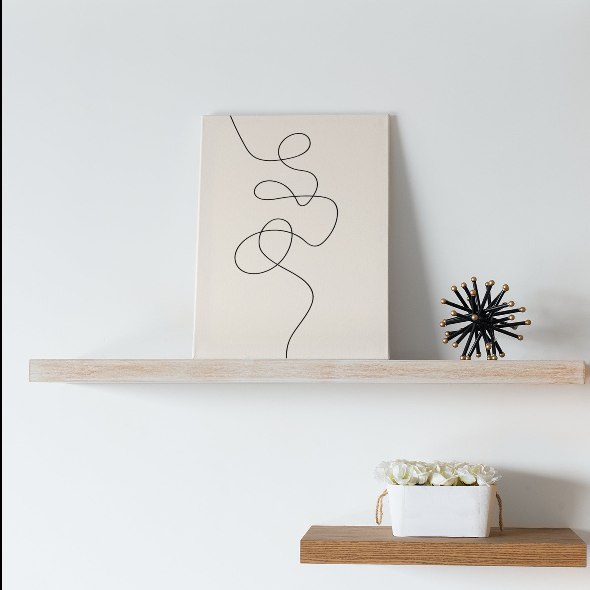 One Line Drawing, Abstract Line Art Print, One Line Art, Downloadable ...