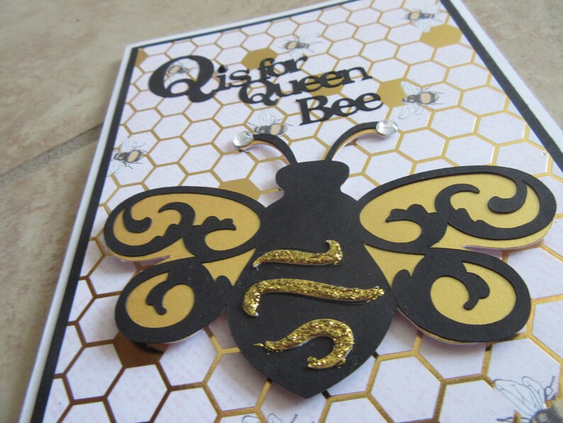 Queen Bee Greeting Card Queen Bee Card Queen Bee Bee Card - Etsy