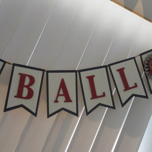 Baseball Banner* Vintage Theme Play Ball Baseball Banner* Play Ball ...