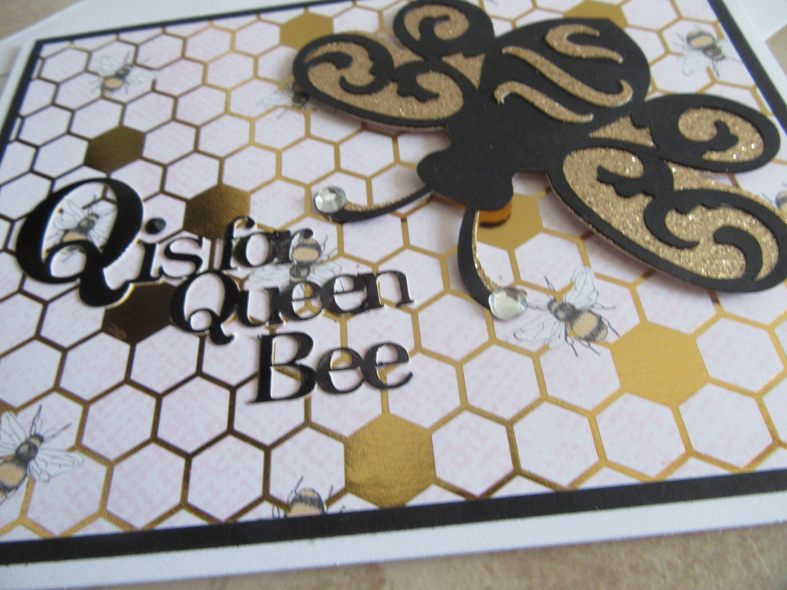 Queen Bee Greeting Card Queen Bee Card Queen Bee Bee Card - Etsy