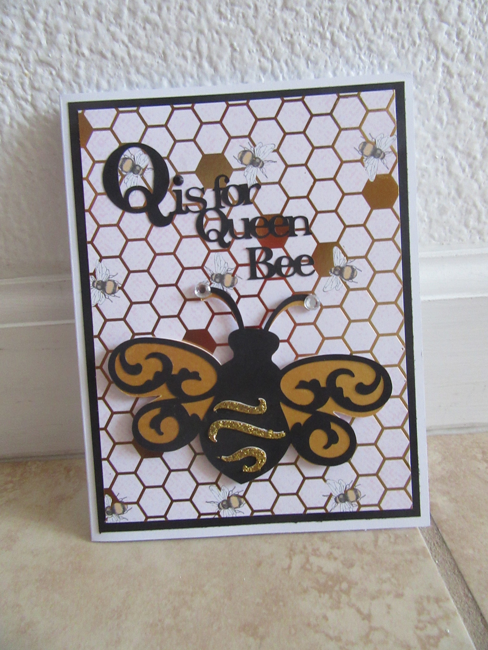 Queen Bee Greeting Card Queen Bee Card Queen Bee Bee Card - Etsy