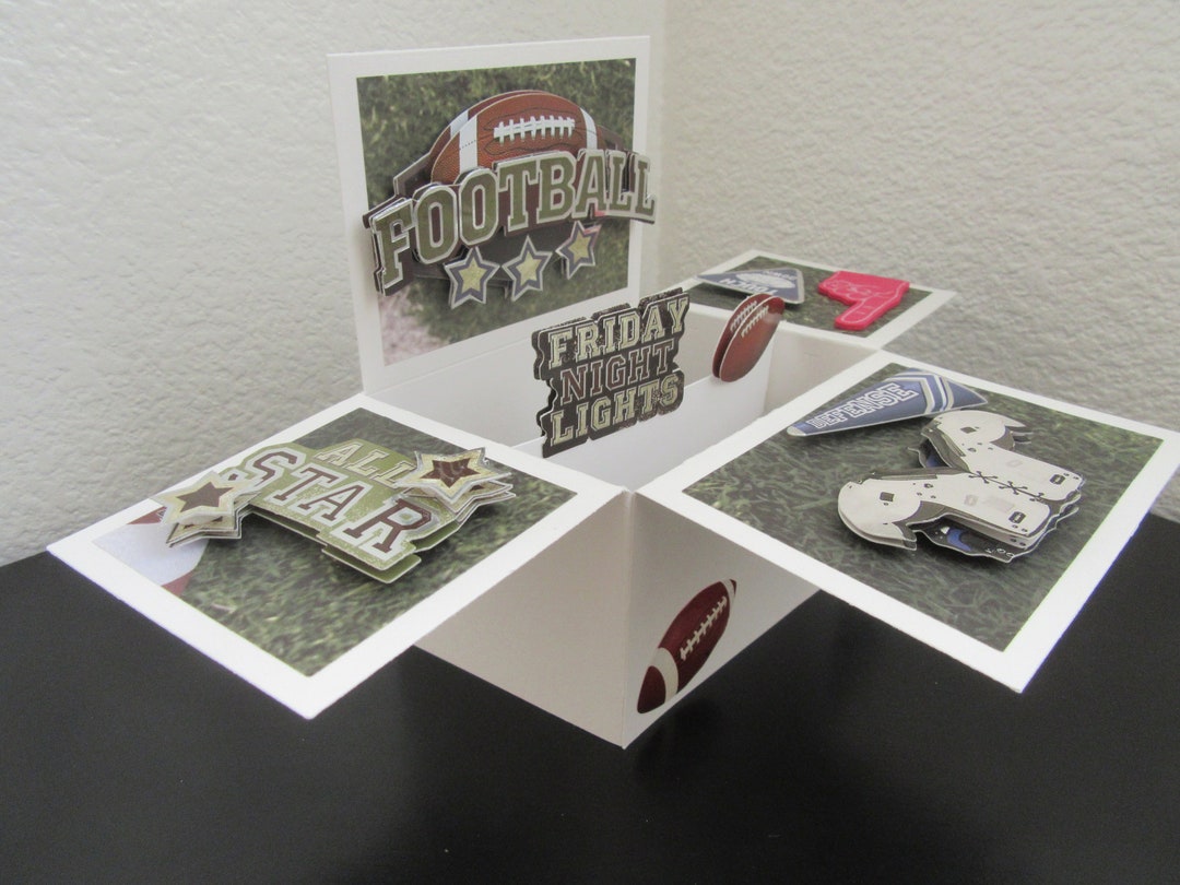 Football Card Football Fan Card Box Cards Football Player Card Football ...