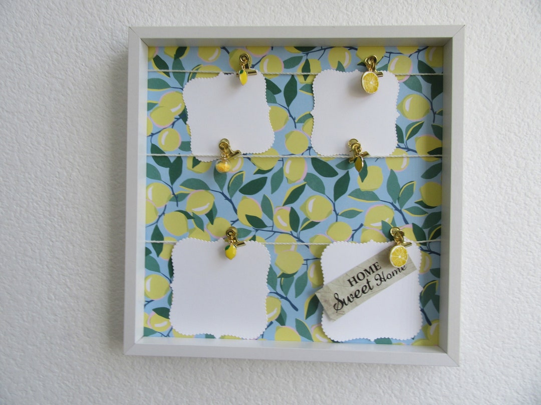 Lemon Theme Bulletin Board Lemon Picture Board Lemon Board Picture Note ...