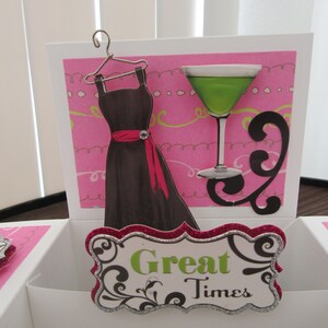 GIRLS Night Out Card* Bachelorette Card* Girls Night Out Box Card ...
