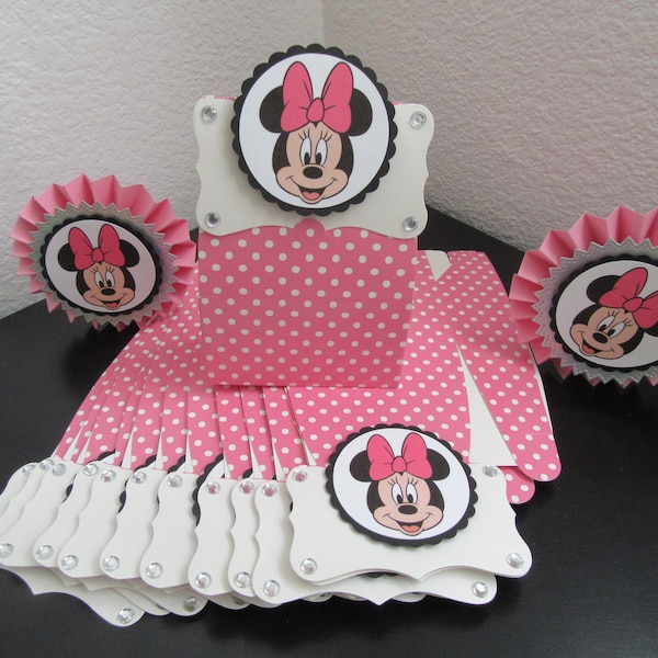 Mini Mouse Candy Favor Boxes - Etsy