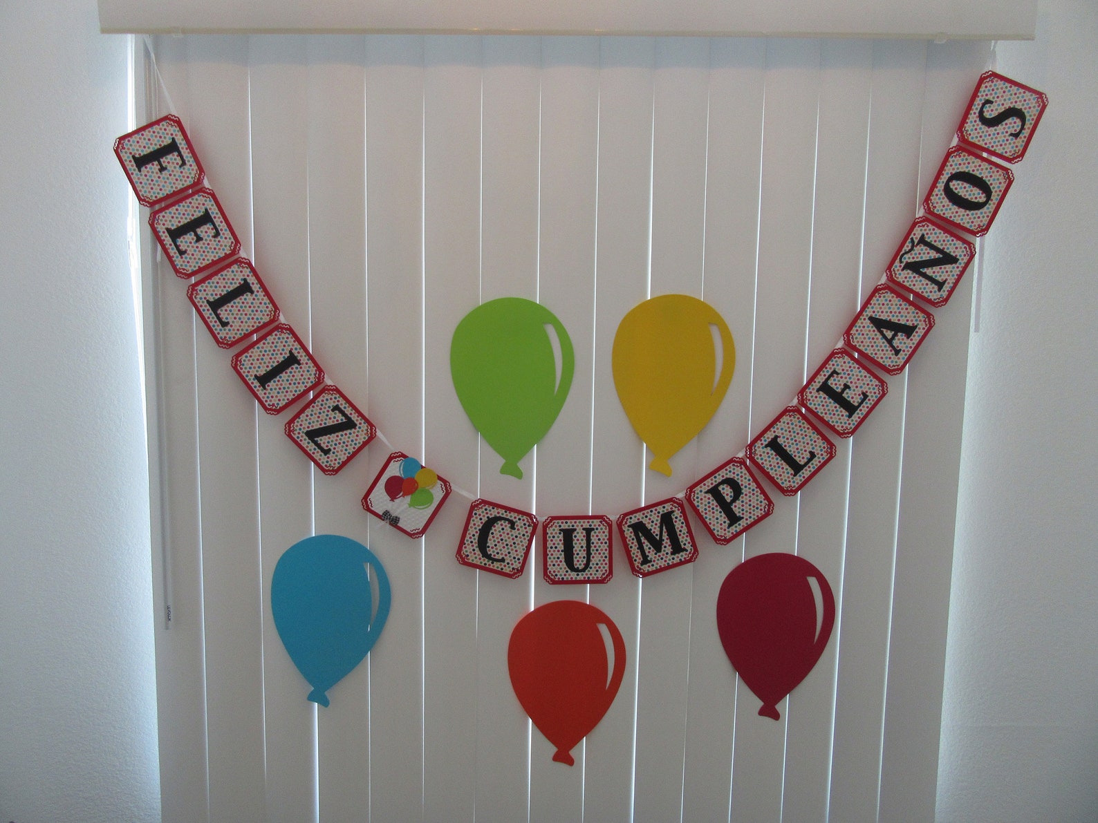7PC Birthday Banner Feliz Cumpleanos Party Set Spanish - Etsy