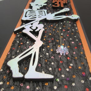 Halloween Skeleton Card Halloween Card Skeleton Card Cards - Etsy