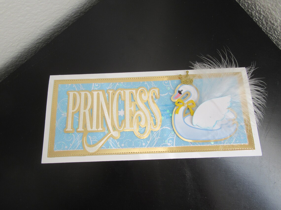 Princess Card All Occasion Princes Card Princess Cards for - Etsy