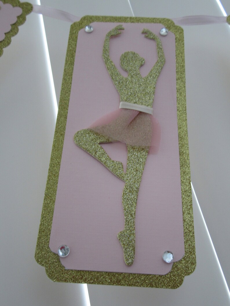 Ballerina Birthday Banner Ballerina Birthday Ballet Banner - Etsy
