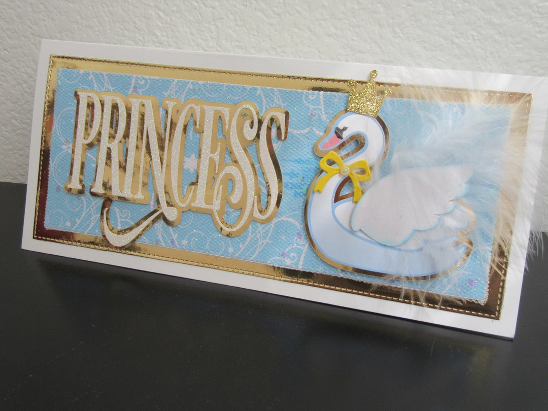 Princess Card All Occasion Princes Card Princess Cards for - Etsy