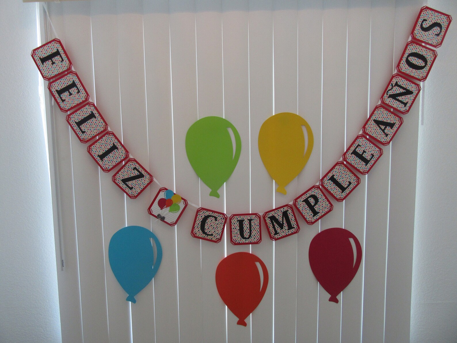 7PC Birthday Banner Feliz Cumpleanos Party Set Spanish | Etsy