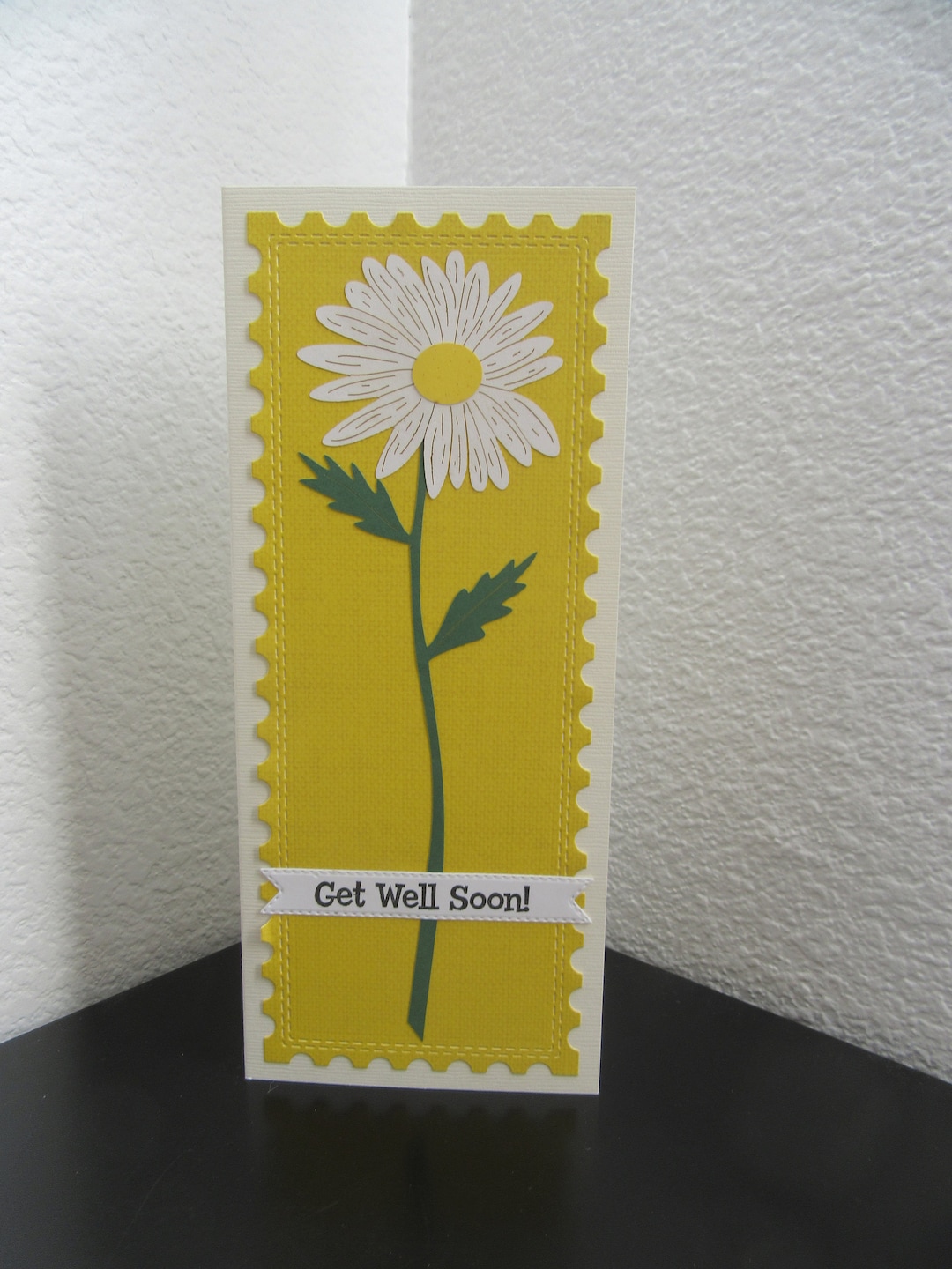 GET Well Soon Daisy Card* Daisy Flower Cards* Get Well Cards* Get Well ...