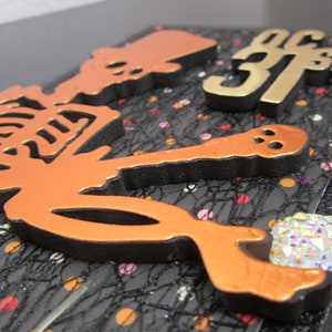 Halloween Skeleton Card Halloween Card Skeleton Card Cards - Etsy