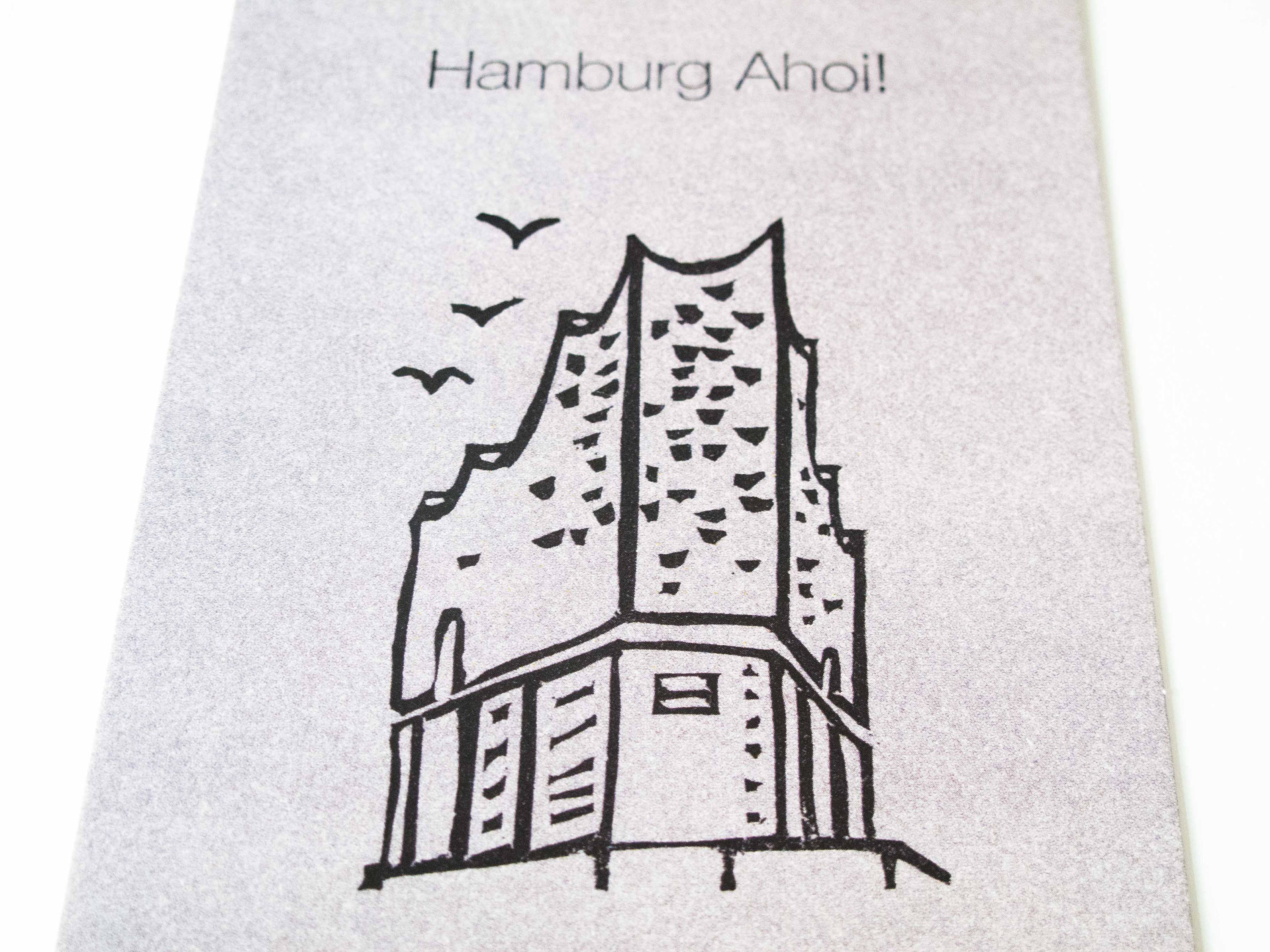 Hamburger Elbphilharmonie // Handmade Stamp // Elphi // | Etsy