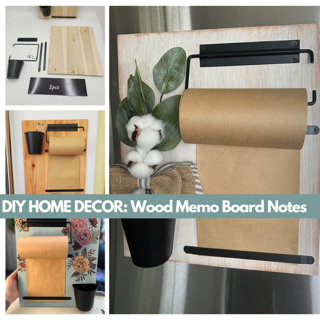 Memo Board Wall Note Organizer Kitchen Notes Noteboard - Etsy