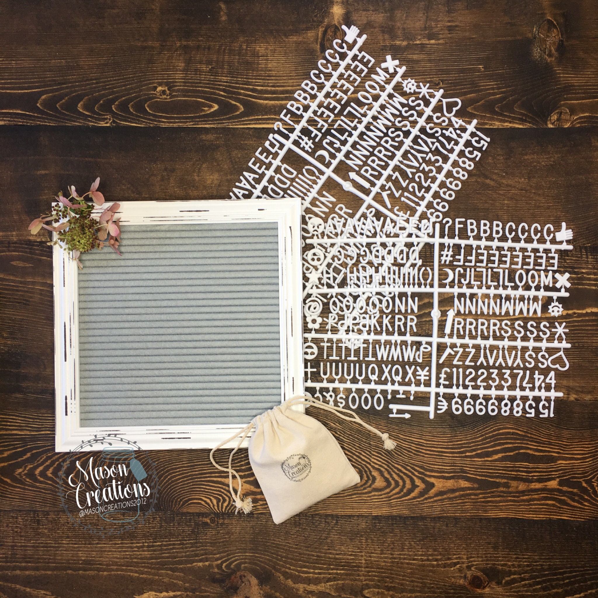 6x6 Letter Boards - Etsy
