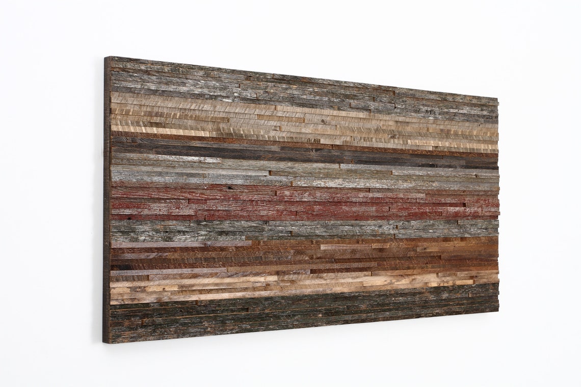 Sedimentary wood abstract wall art reclaimed wood wall art | Etsy