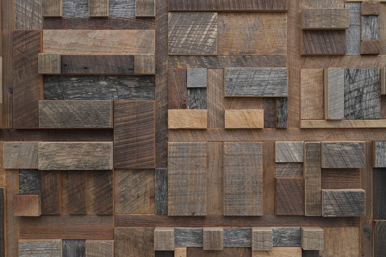 Geometric Wood Wall Art Large Reclaimed Wood Wall Art Wooden | Etsy