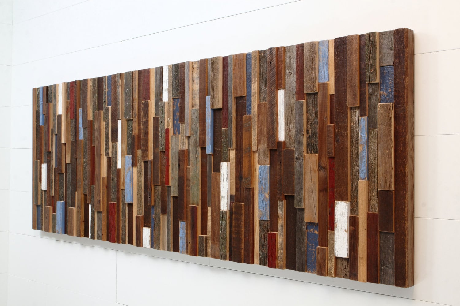 Wood Wall Art Reclaimed Wood Wall Art Large Wood Wall Art | Etsy