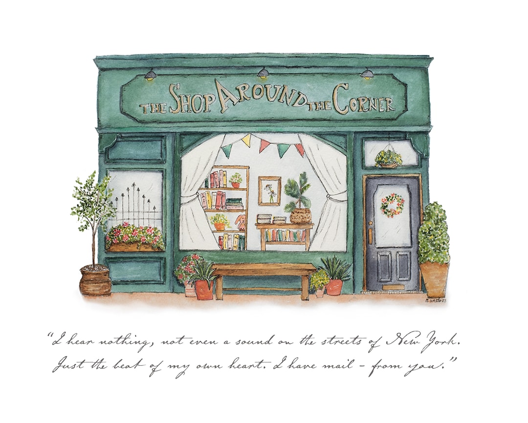Shop Around the Corner Movie Quote Print I've Got Mail From You - Etsy