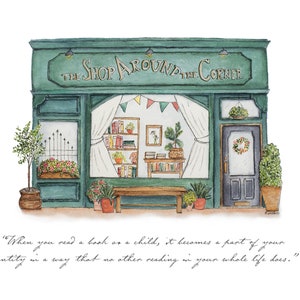 Shop Around the Corner Quote Giclee Wall Art I've Got Mail From You You ...