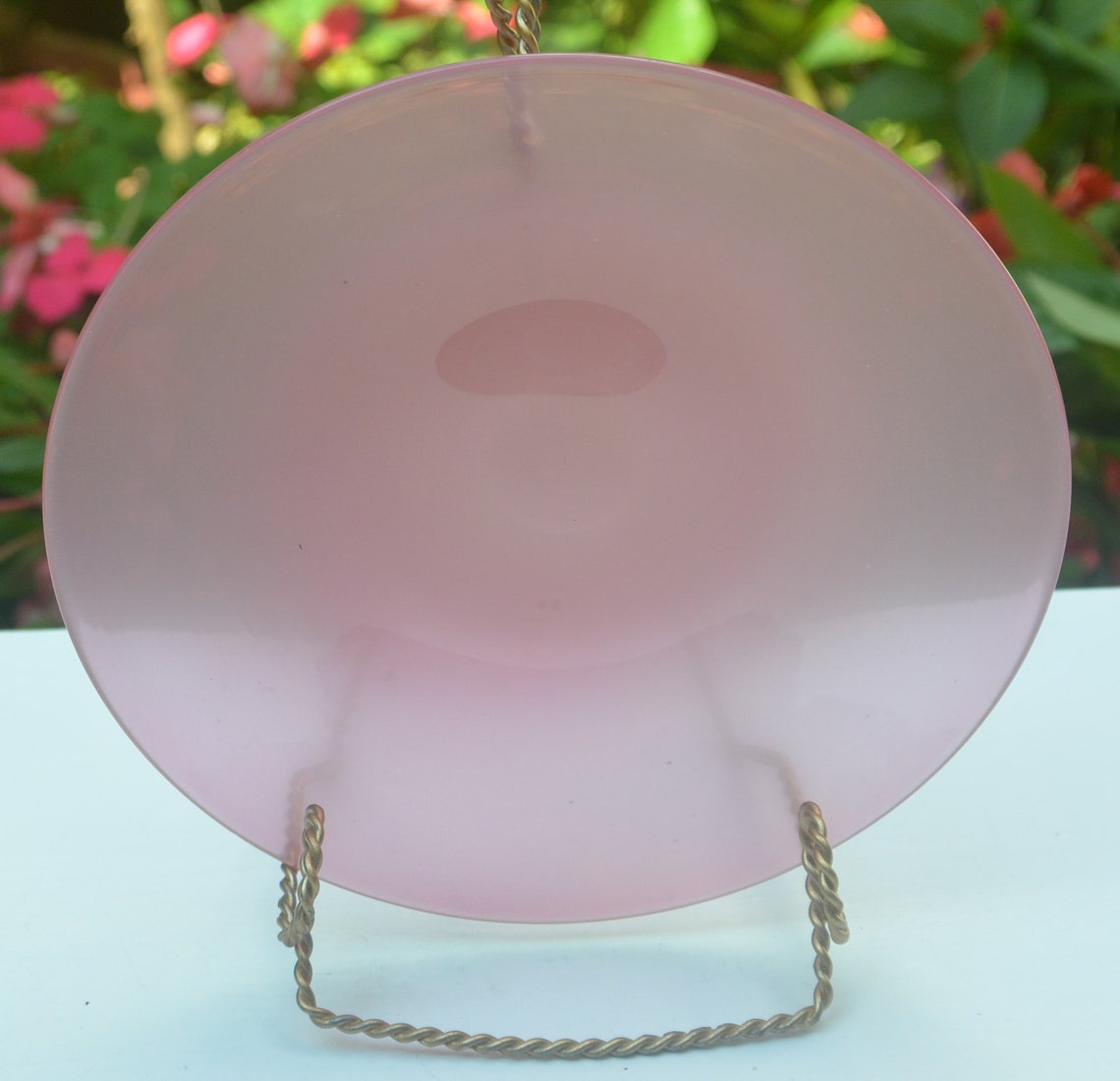 SALE Steuben Crystal Glass rosaline/alabaster Pink Opaline | Etsy