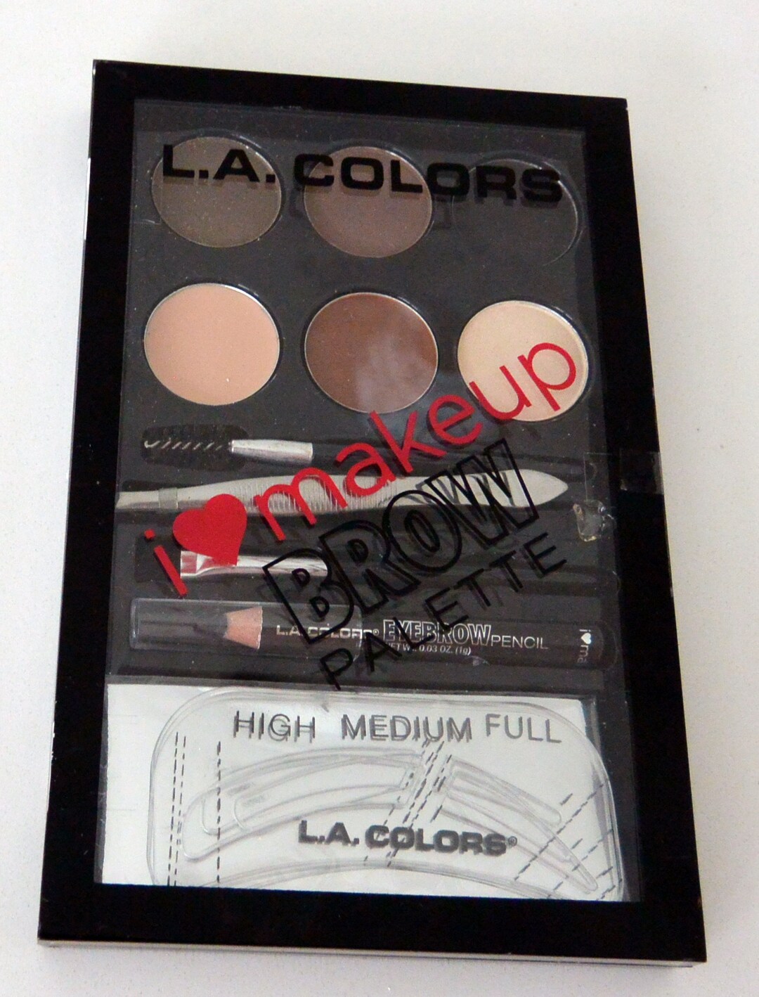 SALE! Brow/eye Makeup Kit, LA Colors - UNUSED -eyes/eyebrows Tools ...