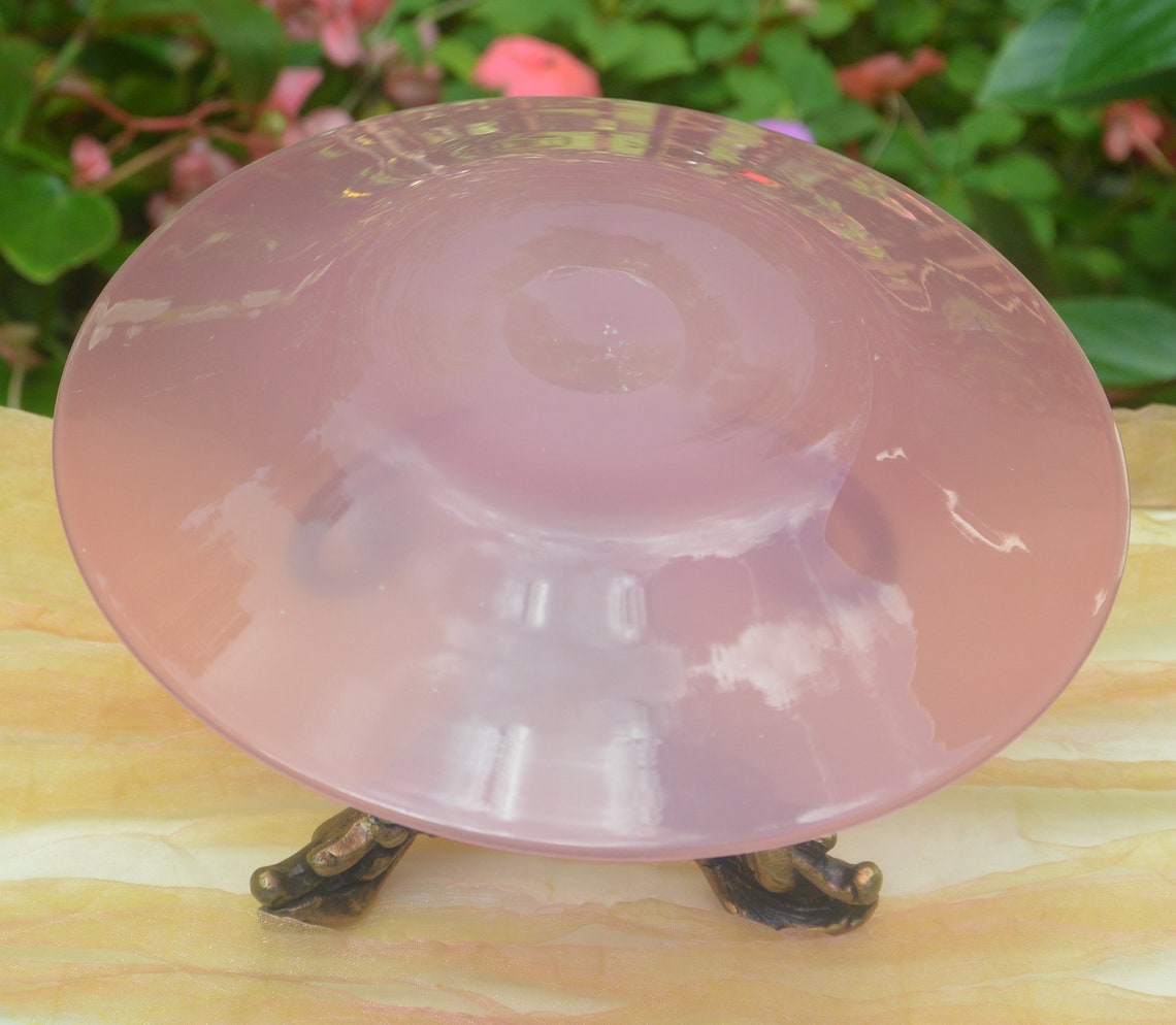 SALE Steuben Crystal Glass rosaline/alabaster Pink Opaline | Etsy