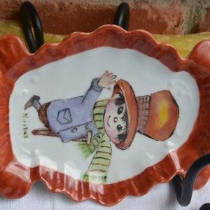 SALE! Phyllis Niebur Tiny Tim - Signed, Hand Painted Porcelain, Limoges ...