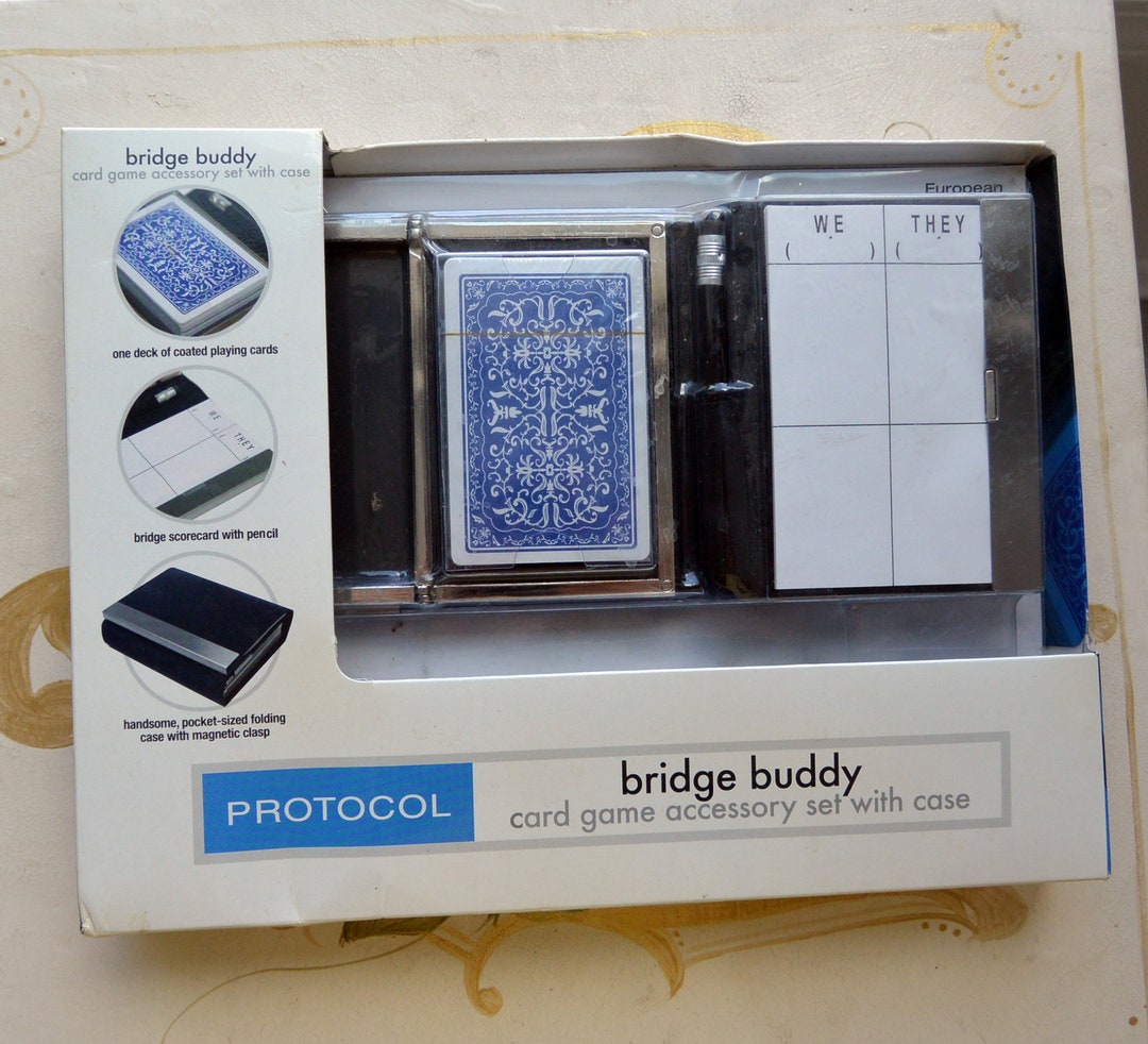 SALE! Bridge Buddy Cards Set - UNUSED - Boxed, Bridge Players, Great ...