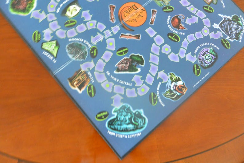 Game Board, Are You Afraid of the Dark, Replacement Board, Vintage ...