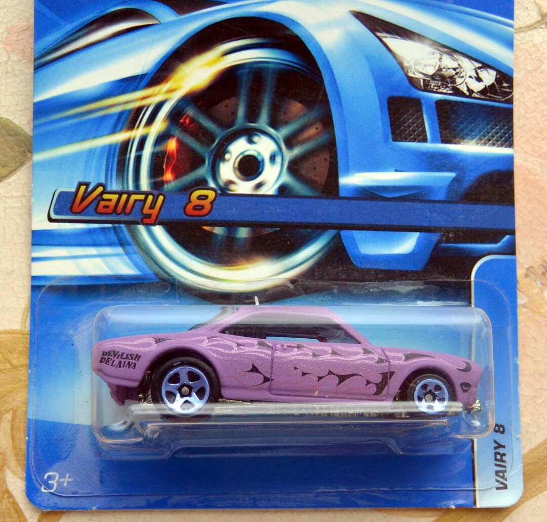 Hot Wheels: UNUSED - VAIRY 8, #136, Lavender, Limited Edition, Boxed ...