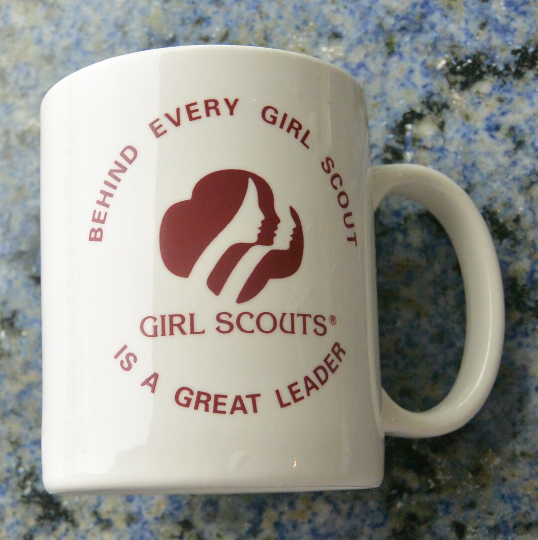 SALE Girl Scout Mug Elegant Woman GS Logo, Leader's Day, Great Gift ...