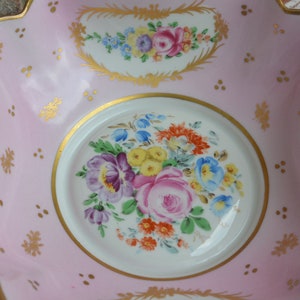 SALE Limoges Large Bowl Pink Roses Beautiful Shape - Etsy
