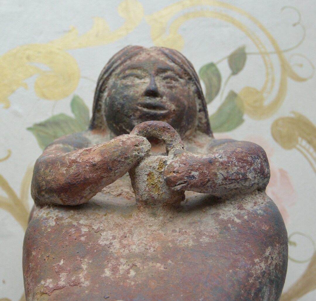 SALE Native American Art Pottery Hand Modeled, Inuit Ceramics, Great ...